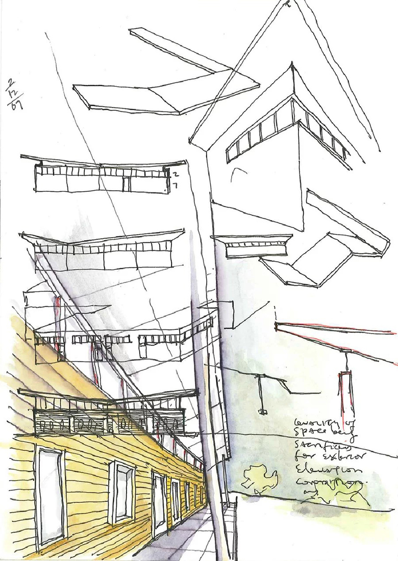 Architectural Hand Drawings