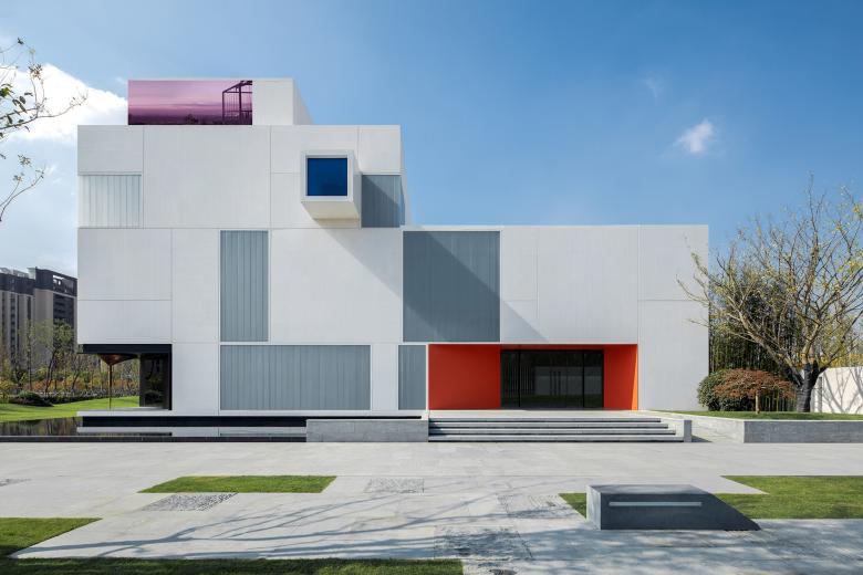 Modern Square Buildings