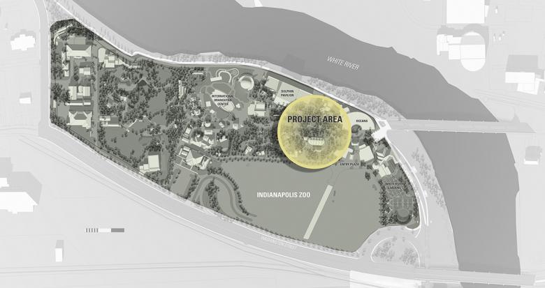 Indianapolis Zoo Map