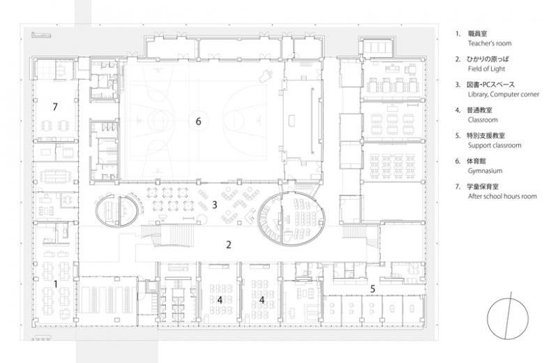 Japanese School Building Floor Plans