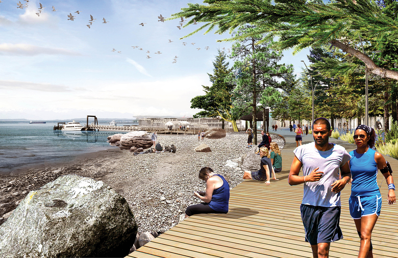 Seattle Central Waterfront james corner field operations