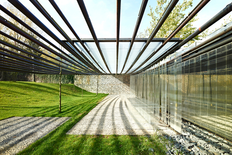 Les Cols Restaurant, Pavilions and Marquee RCR Arquitectes